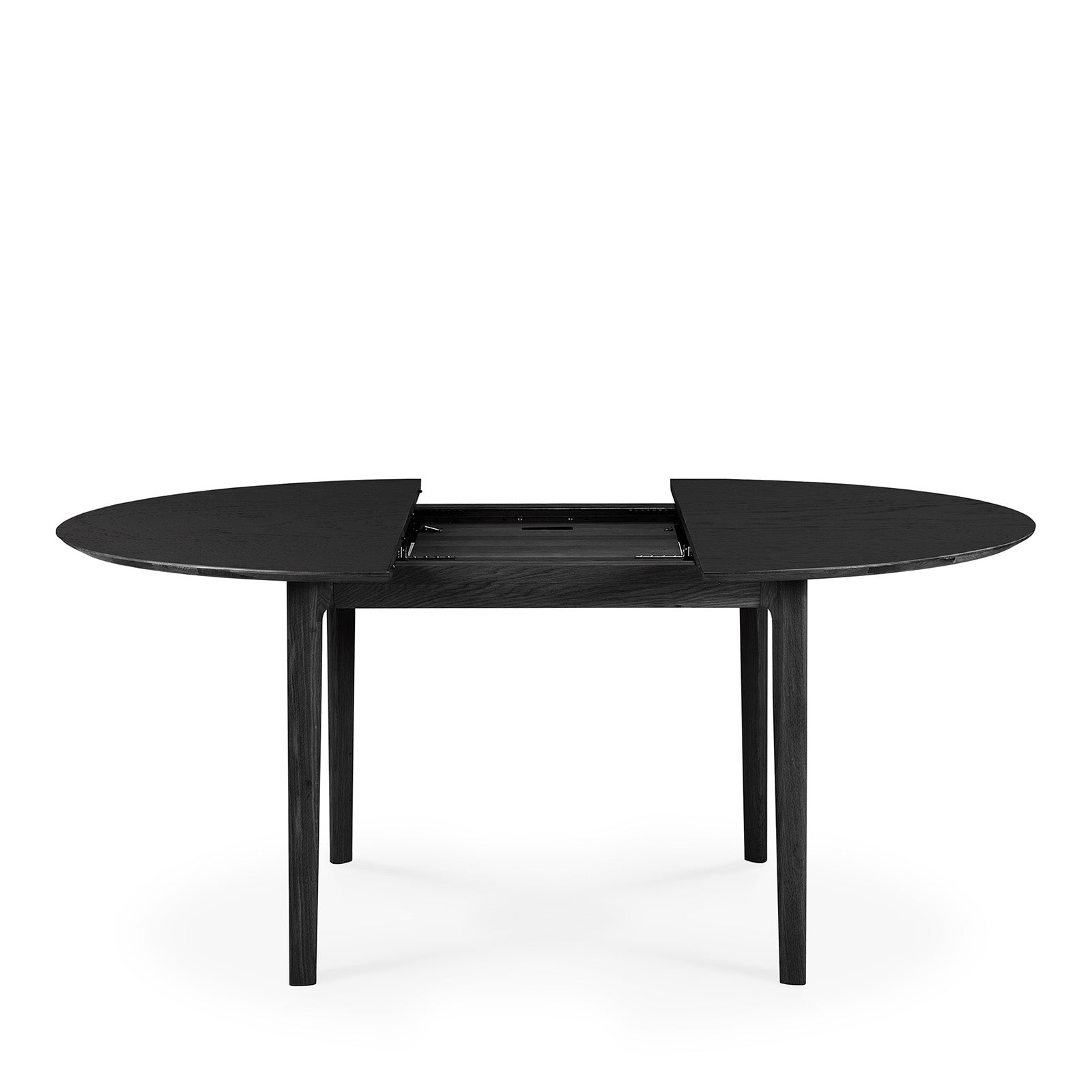 Bok Extendable Round Dining Table | Oak - Black – Originals Furniture