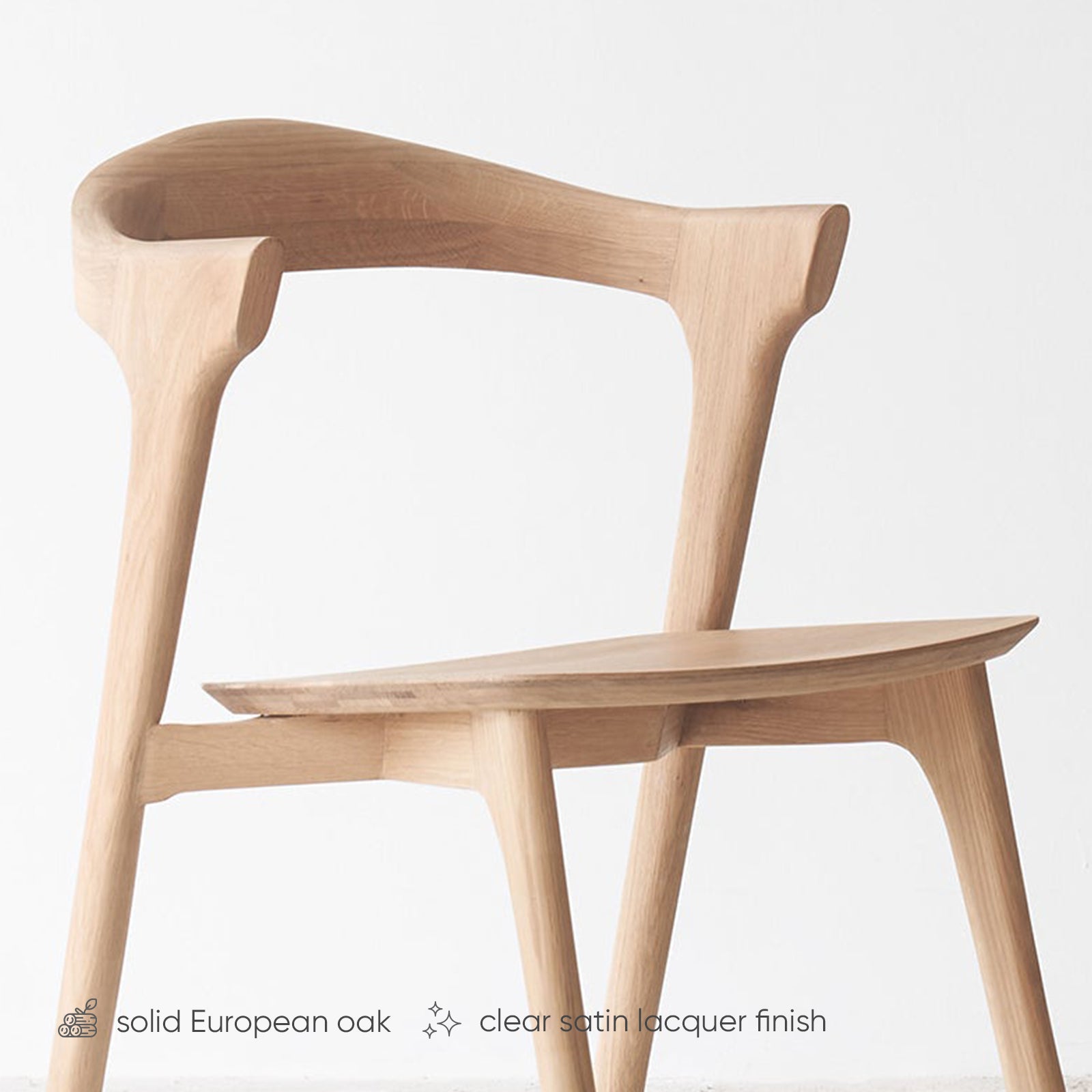 Bok Dining Chair | Natural Oak – Originals Furniture