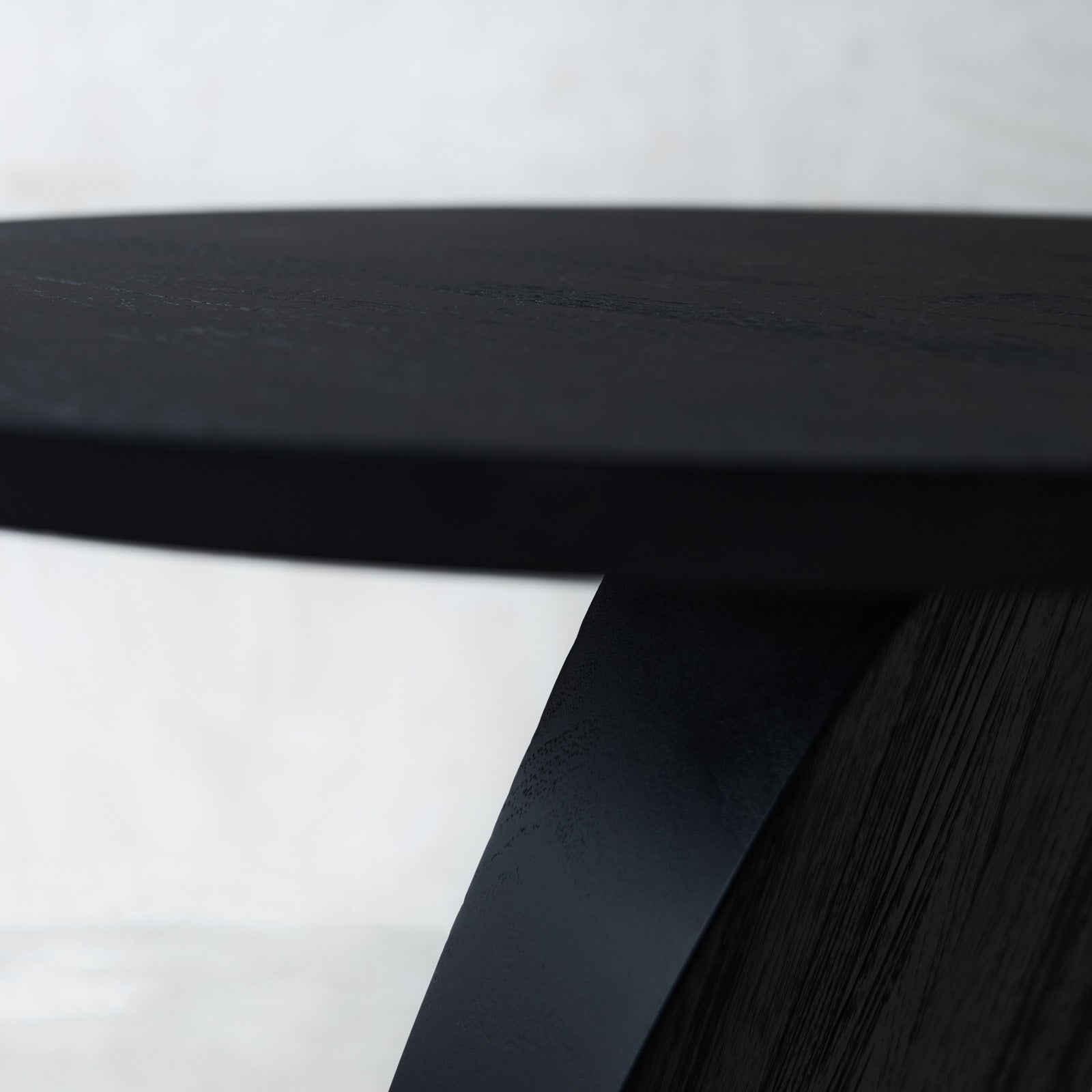 Oblic Side Table | Teak Black – Originals Furniture