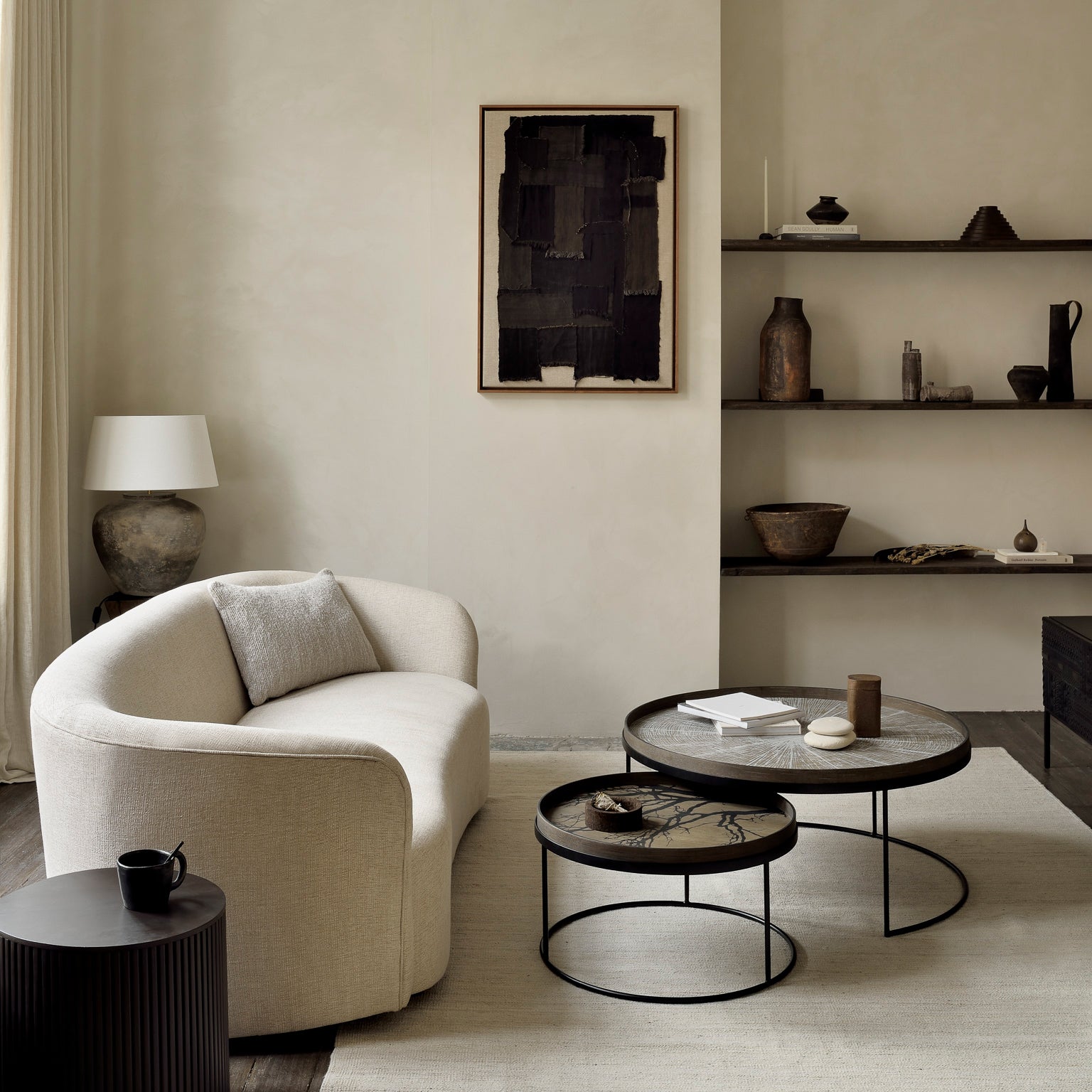 Tray Coffee Round Table Set | Large/Extra Large (93cm) – Originals ...