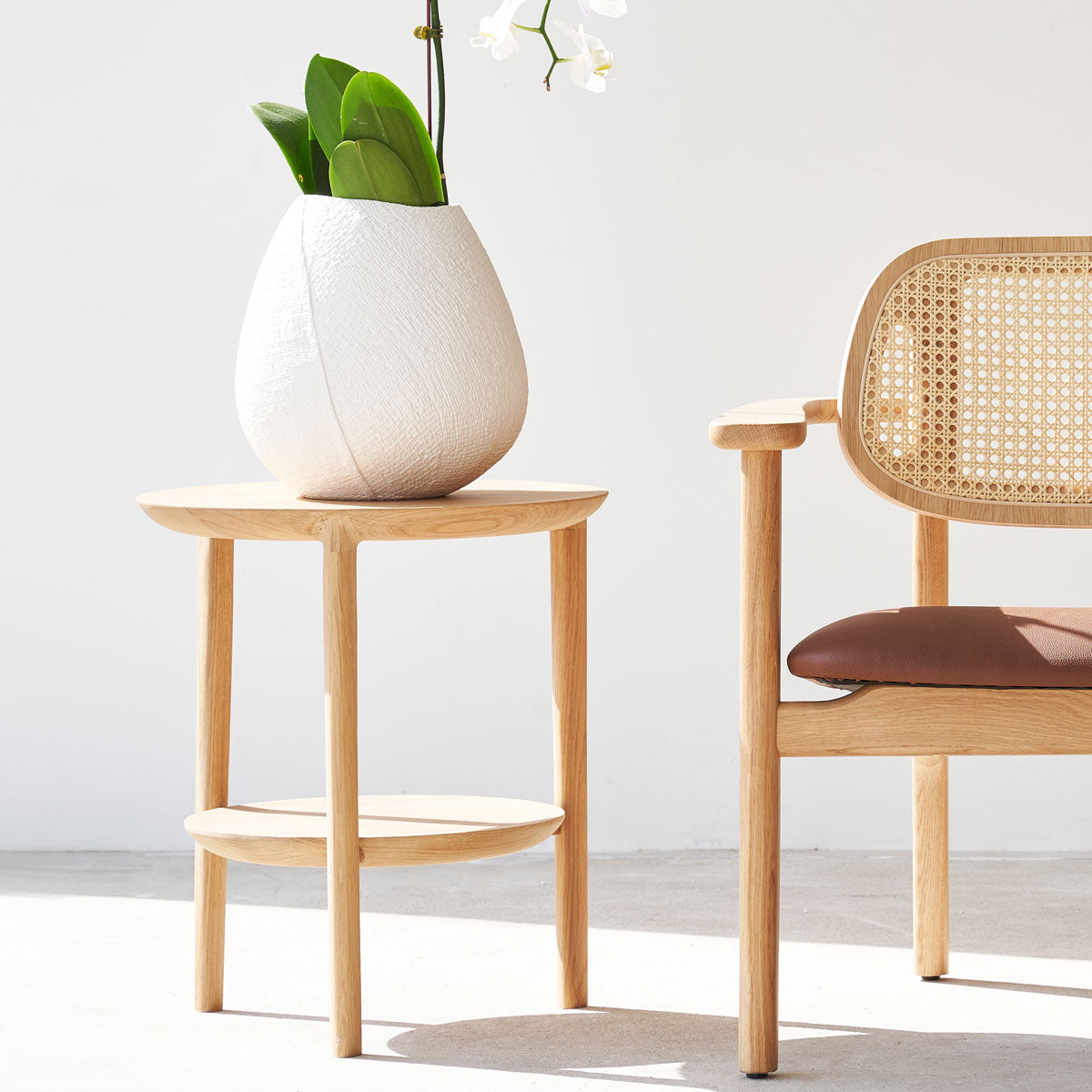 Bok Side Table | Scandinavian Solid Oak Side Table in Singapore ...
