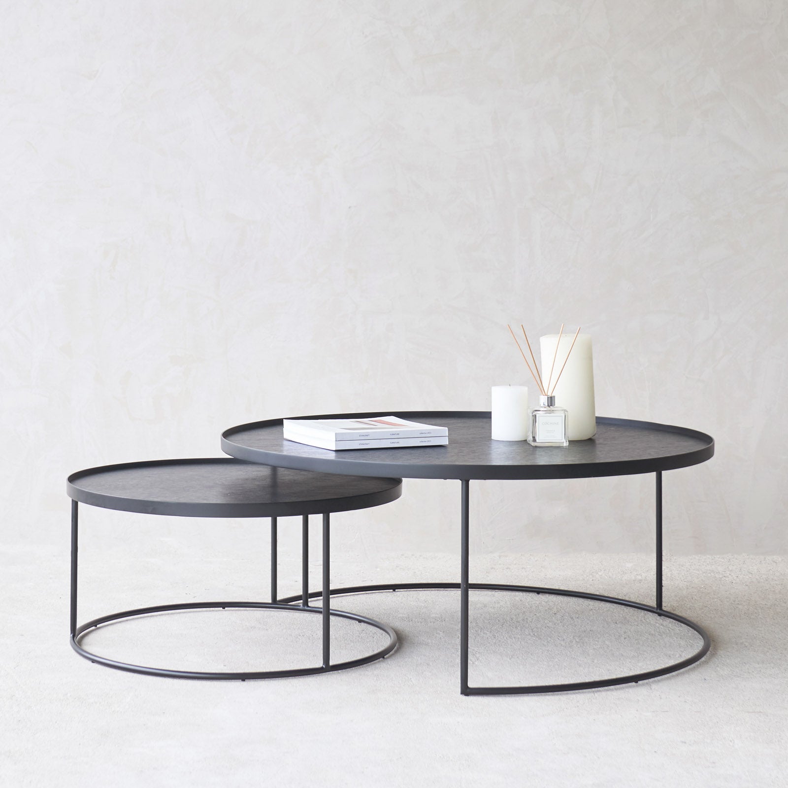 Tray Coffee Round Table Set | Large/Extra Large (93cm) – Originals ...