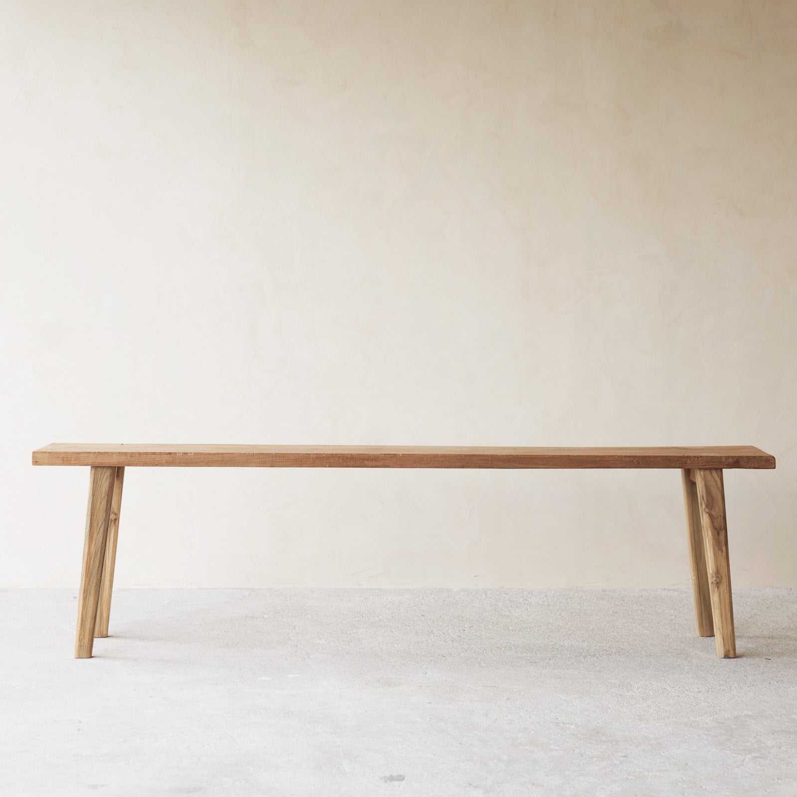 Rustic Java Teak Bench | Natural – Originals Furniture