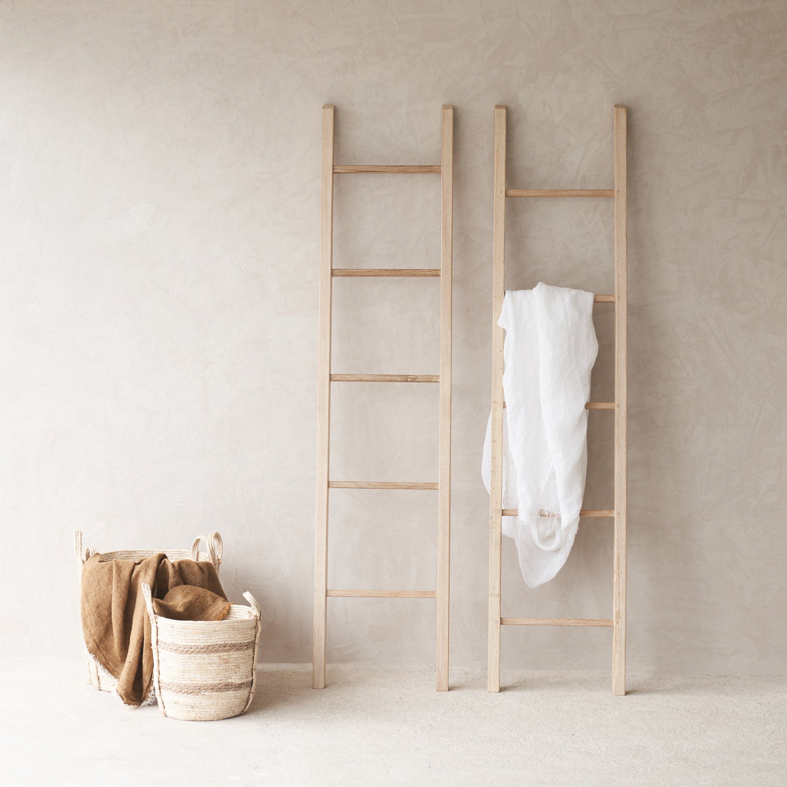 Java Ladder | Old Teak - Whitewash – Originals Furniture
