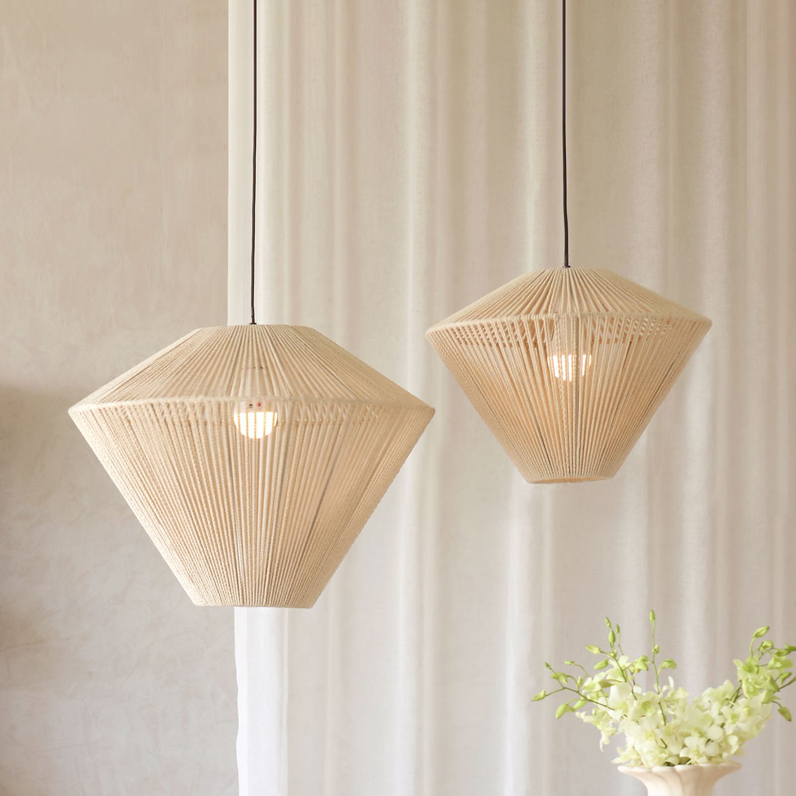 Felida Hanging Lamp | Cream – Originals Furniture