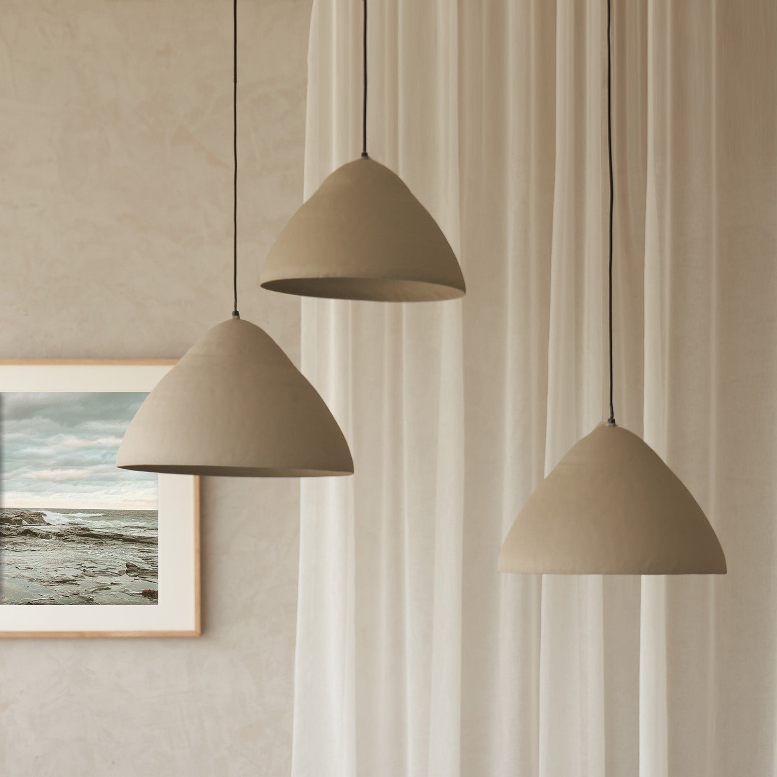 Elimo Hanging Lamp | Light Grey – Originals Furniture