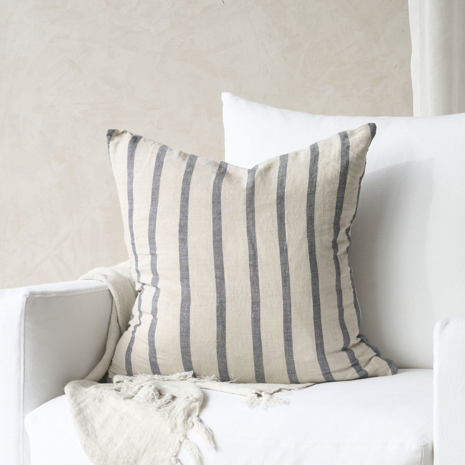 Hampton Cushion | Cloudburst (55 x 55cm) – Originals Furniture