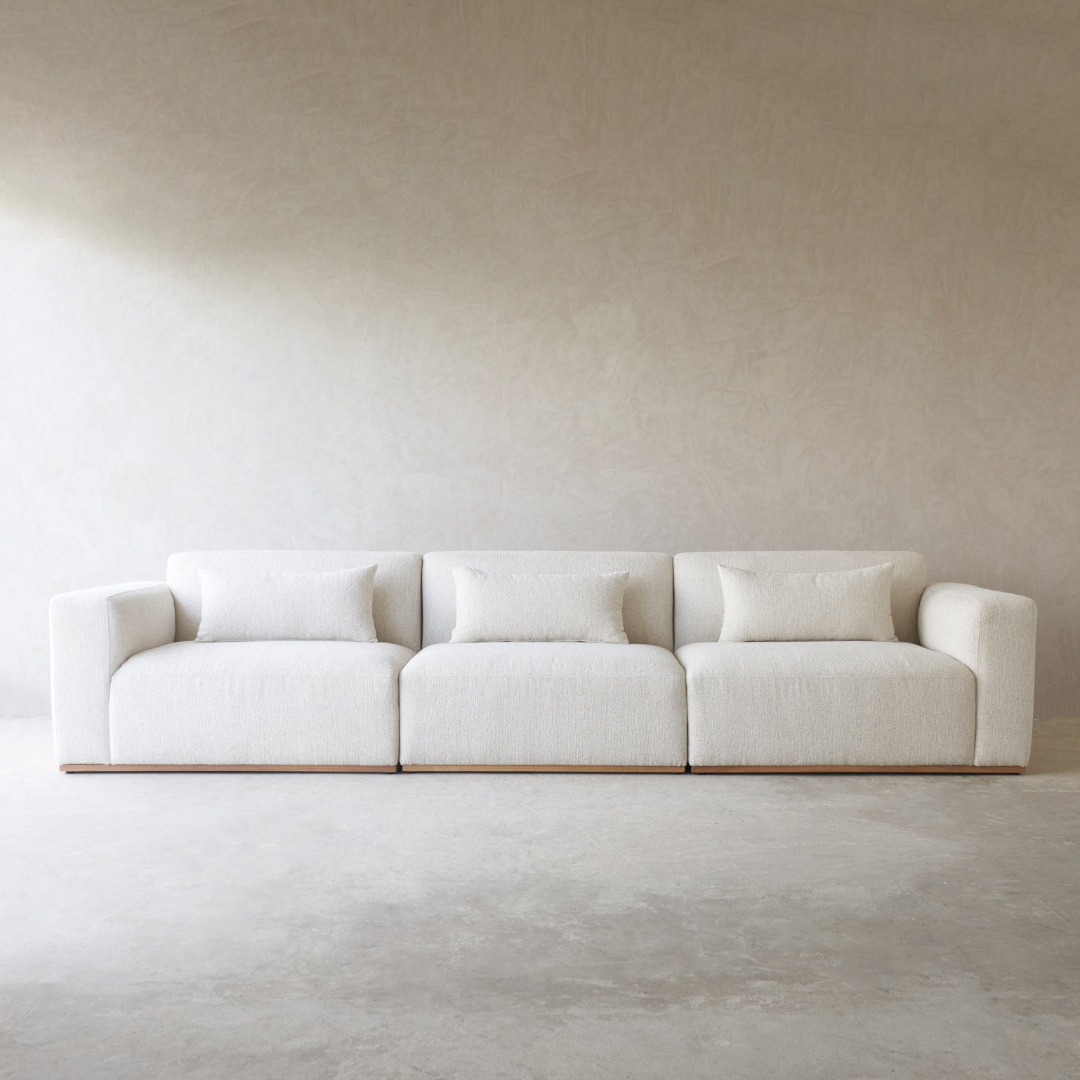 Komo Modular Sofa | 5 Seater - Alabaster (342cm) – Originals Furniture