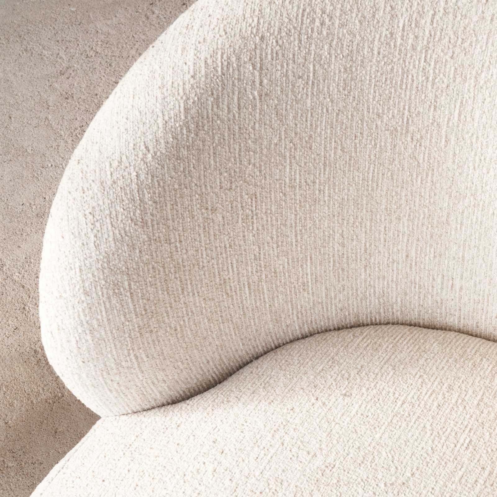 Sienna Fabric Swivel Armchair | Alabaster – Originals Furniture