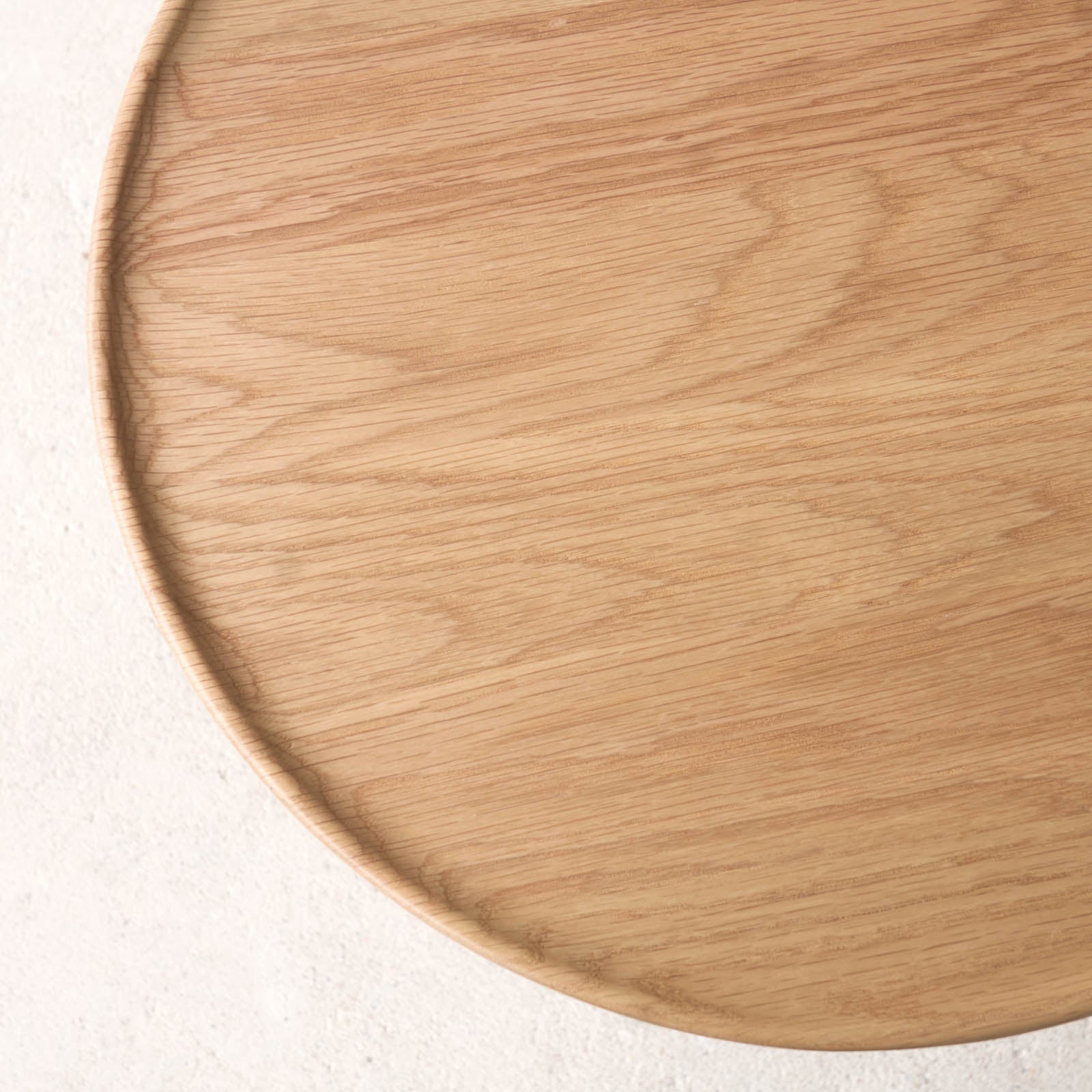 Bystander Leather Side Table | Pecan with Oak Frame – Originals Furniture