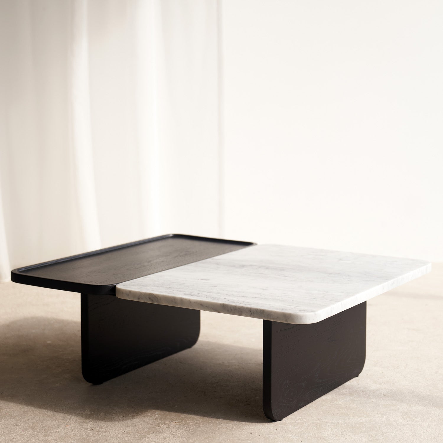 Duo Coffee Table | Marble & Oak – Originals Furniture