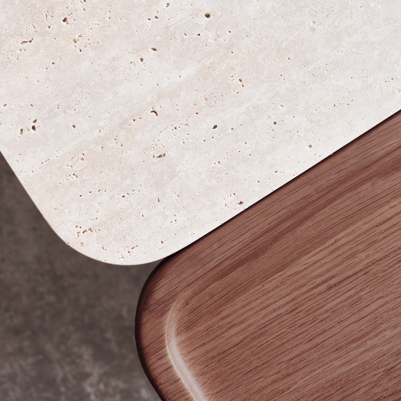 Duo Coffee Table | Travertine - Bespoke – Originals Furniture