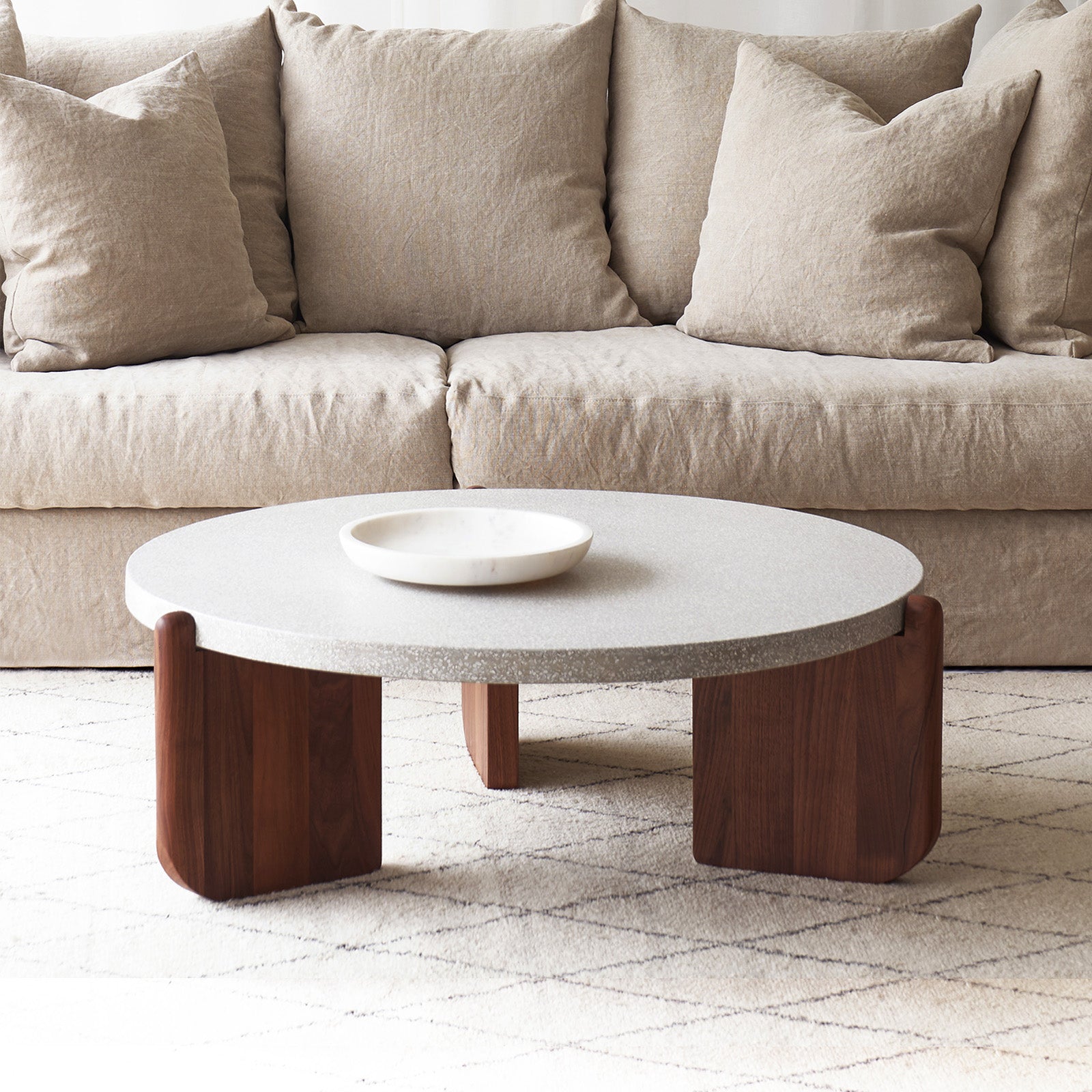 Native Coffee Table | Grey Terrazzo - Bespoke – Originals Furniture