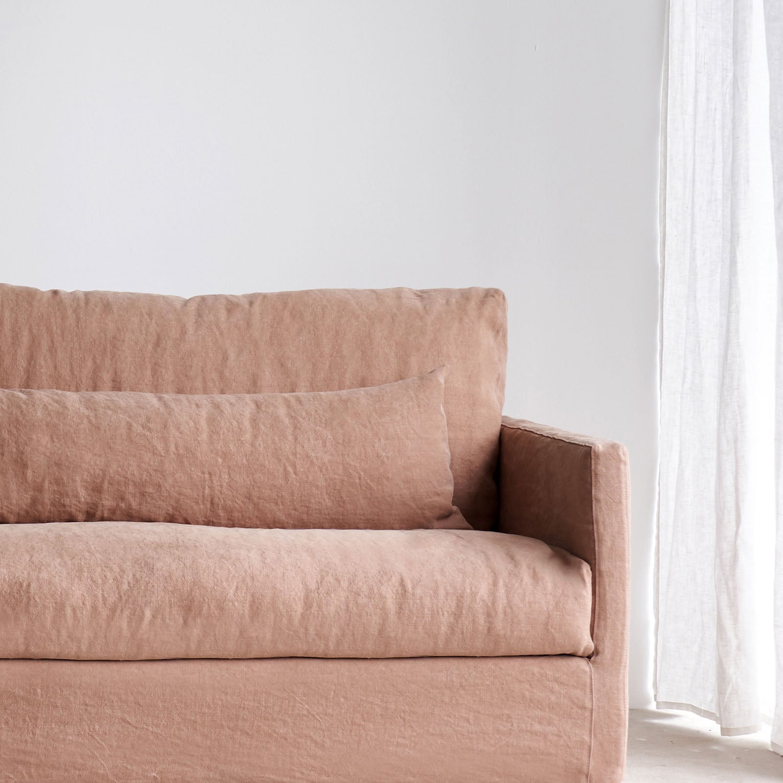 Island Fabric Sofa | Apricot – Originals Furniture