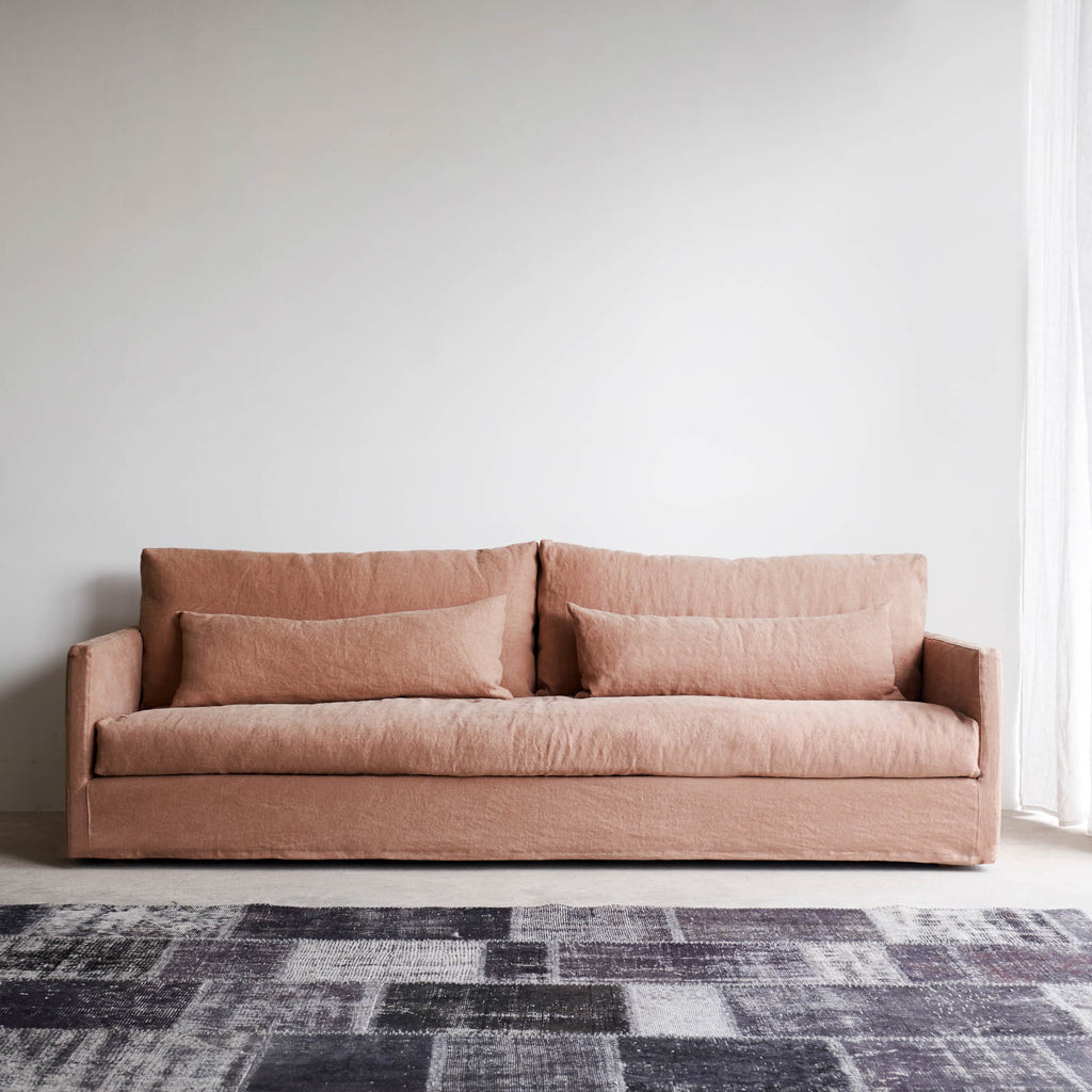 Island Fabric Sofa | Apricot – Originals Furniture