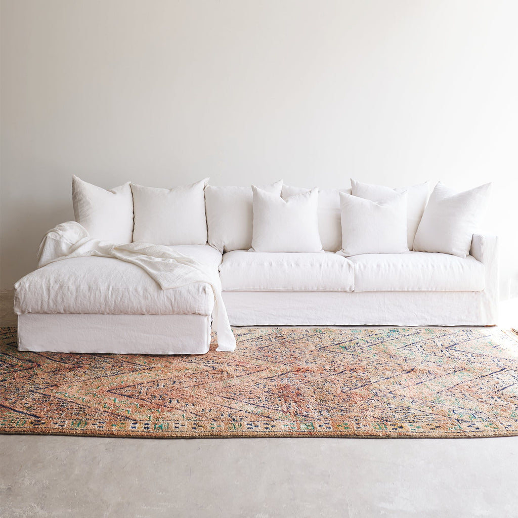 Sloopy L Shape Sofa | Bespoke Fabric – Originals Furniture