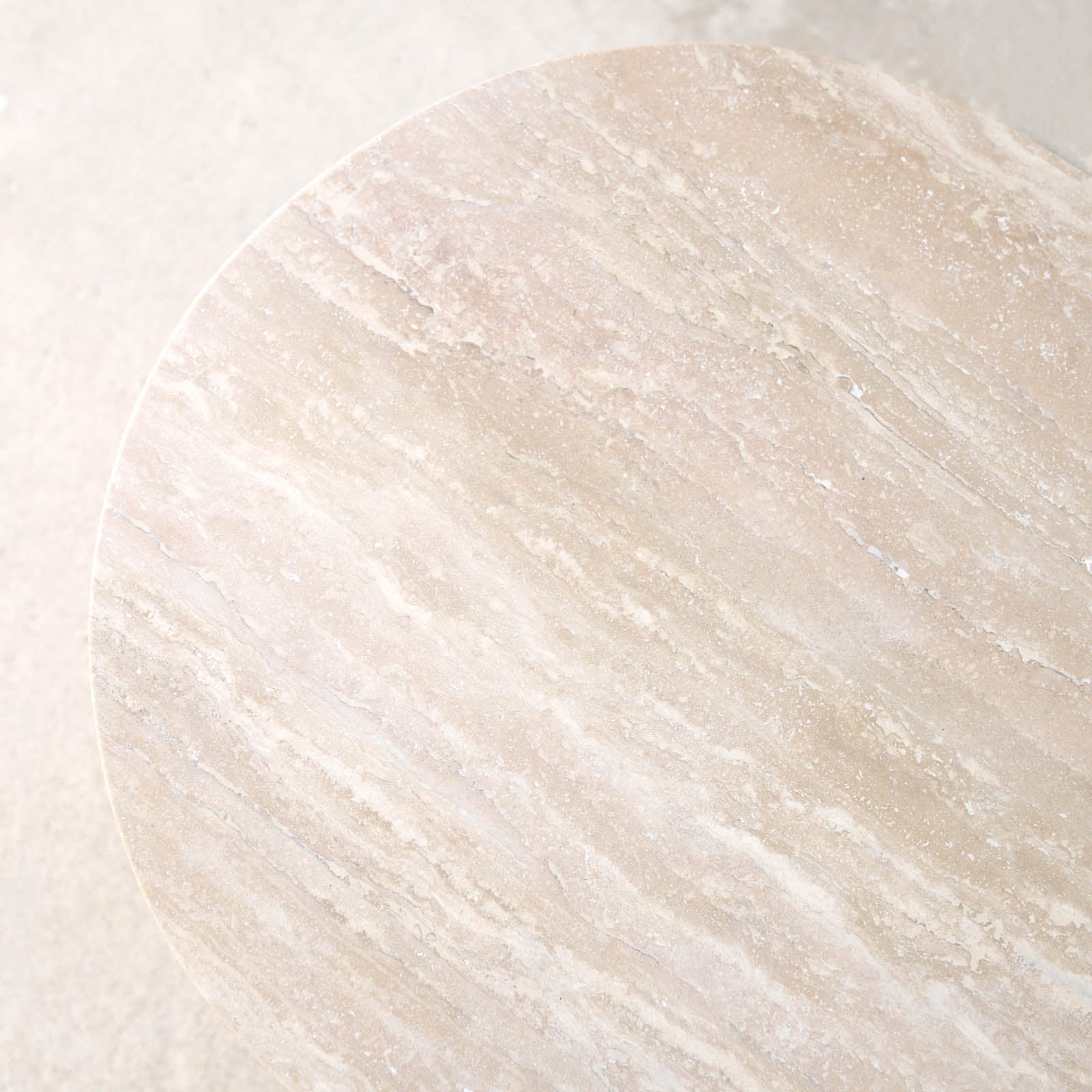 Moher Travertine TV Console | Teak - Natural (230cm) – Originals Furniture