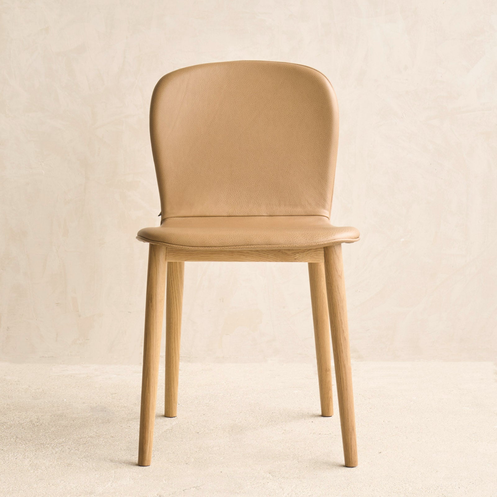 Puddle Leather Dining Chair | Oak Frame - Pecan – Originals Furniture