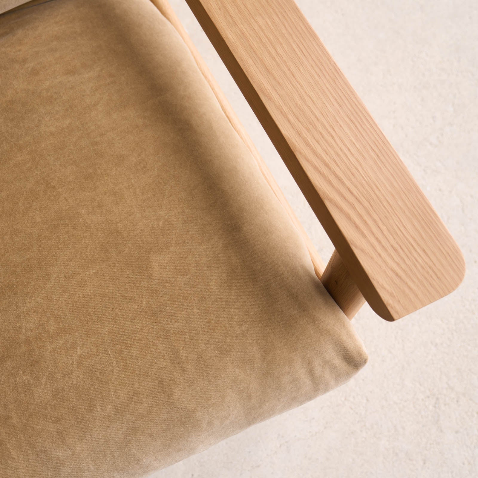 Wren Armchair | Oak with Brown Leather Harness - Canopy – Originals ...