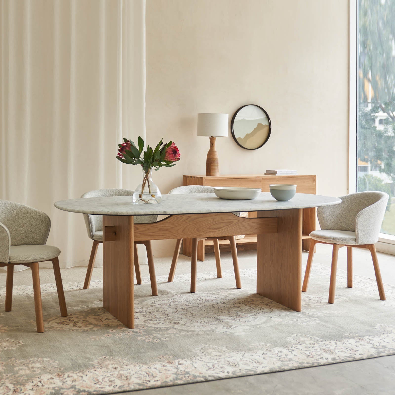 Kelly Dining Table | Marble – Originals Furniture