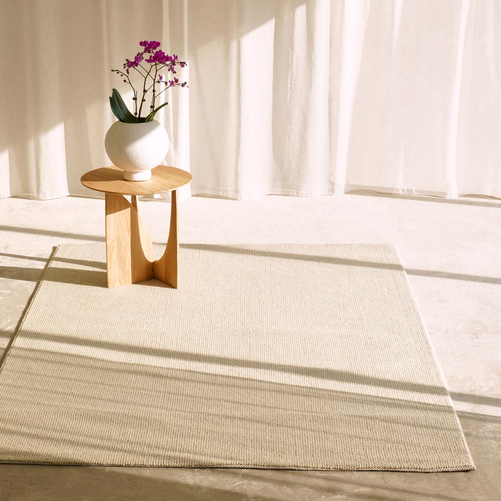 Sahara Wool & Cotton Rug | Taupe – Originals Furniture