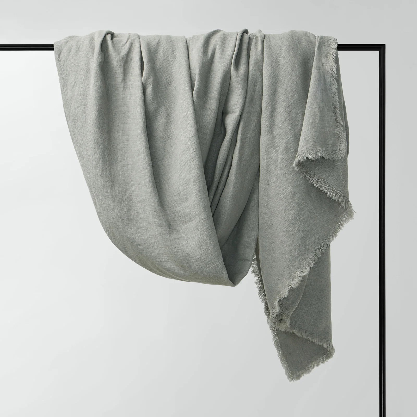 Freya Throw Linen | Stone - Singapore – Originals Furniture