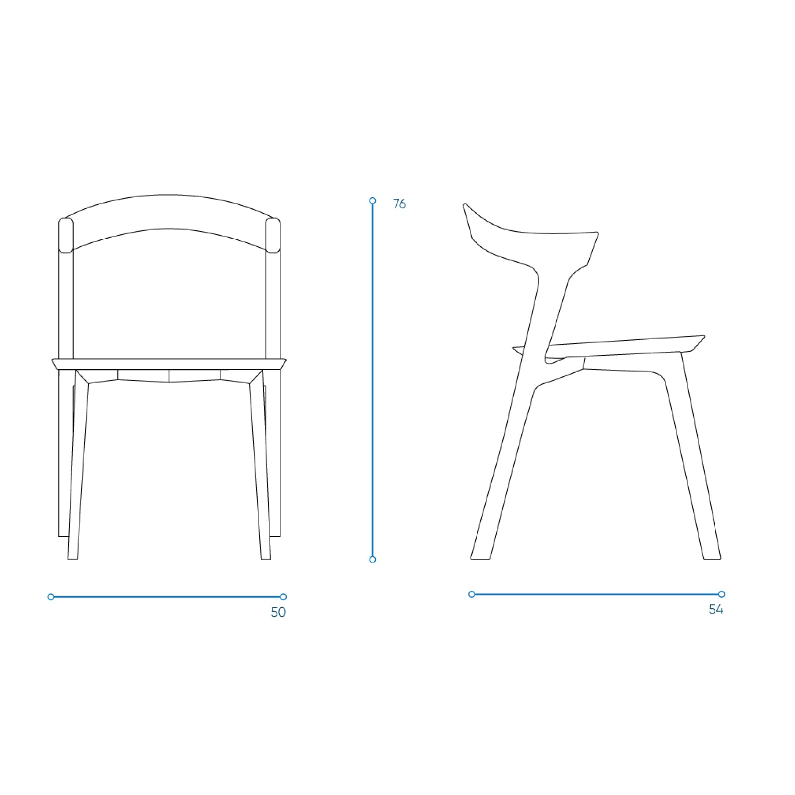 Bok Dining Chair | Natural Oak – Originals Furniture