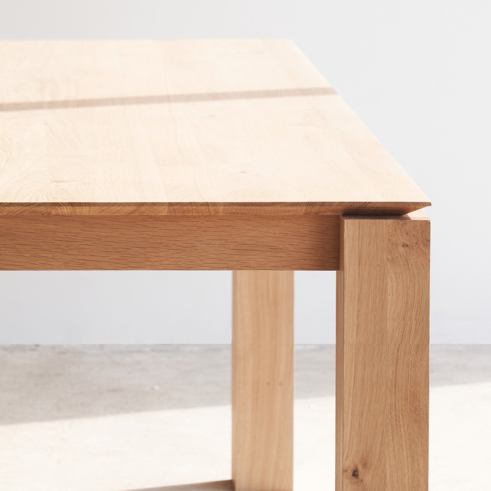 Ethnicraft Oak Dining Table | Slice – Originals Furniture