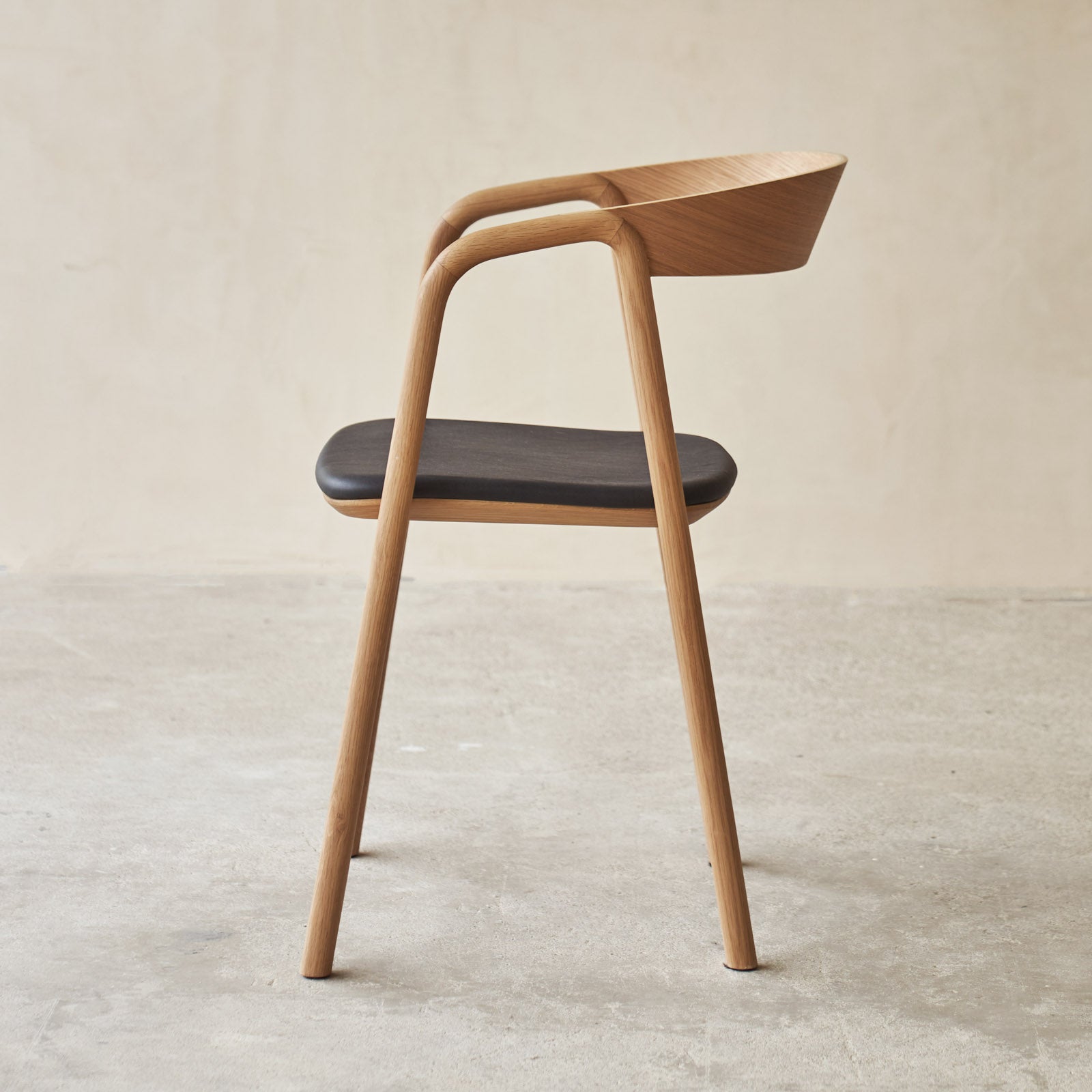 Inlay Dining Chair | Oak - Bespoke Leather – Originals Furniture