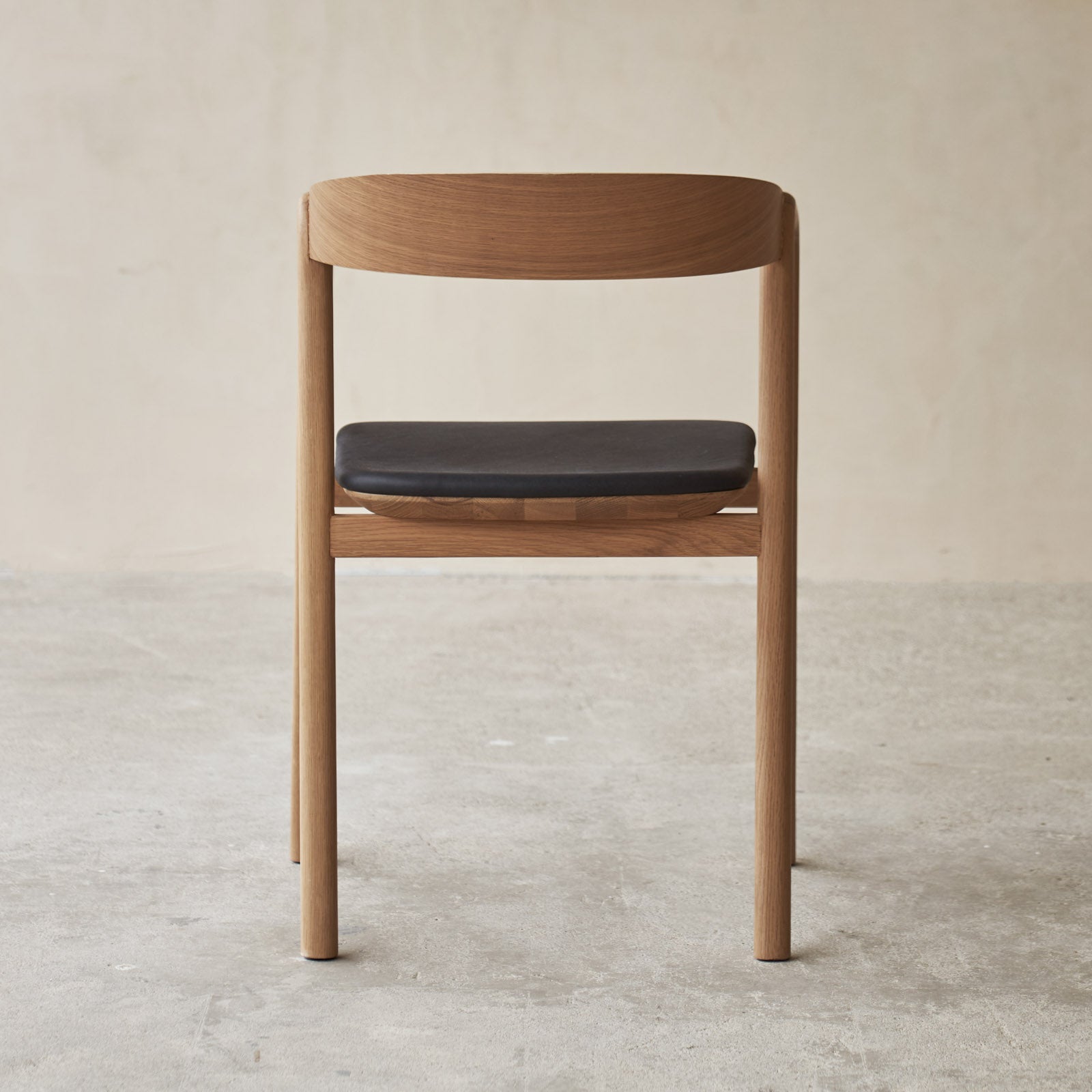 Inlay Dining Chair | Oak - Bespoke Leather – Originals Furniture