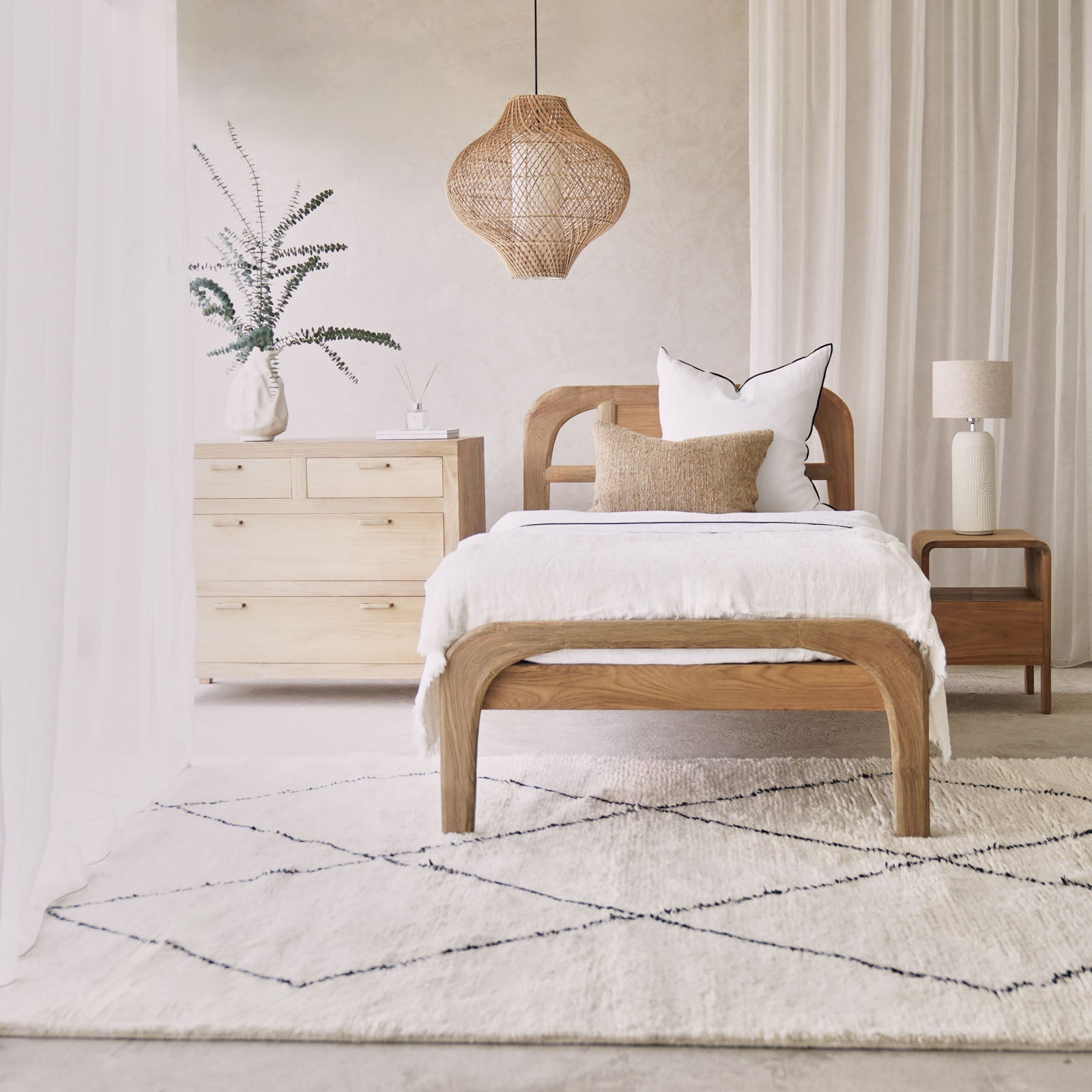 Wooden Beds | Teak Bed frames - Nomad Village – Originals Furniture