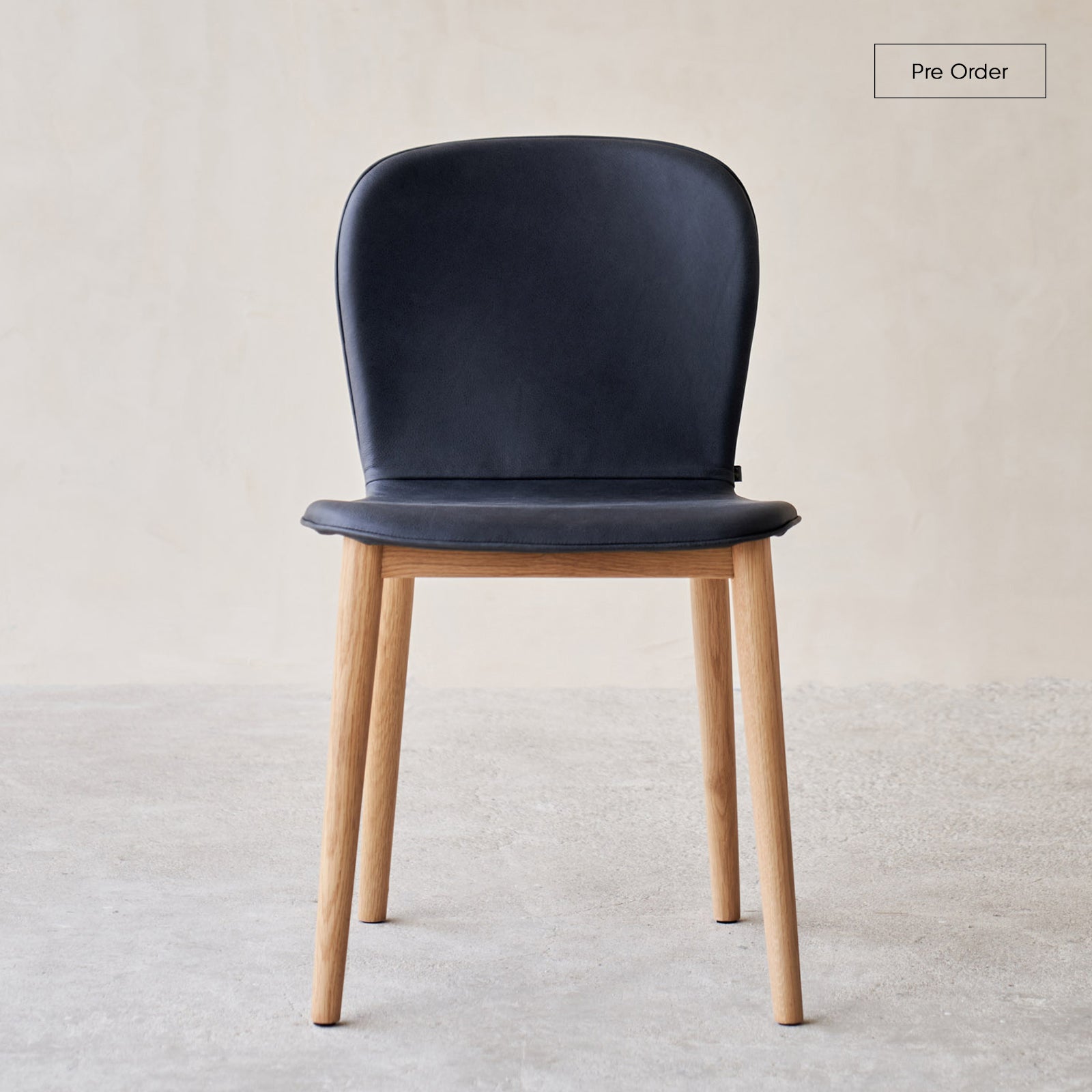 Puddle Dining Chair | Oak Frame - Bespoke Leather – Originals Furniture