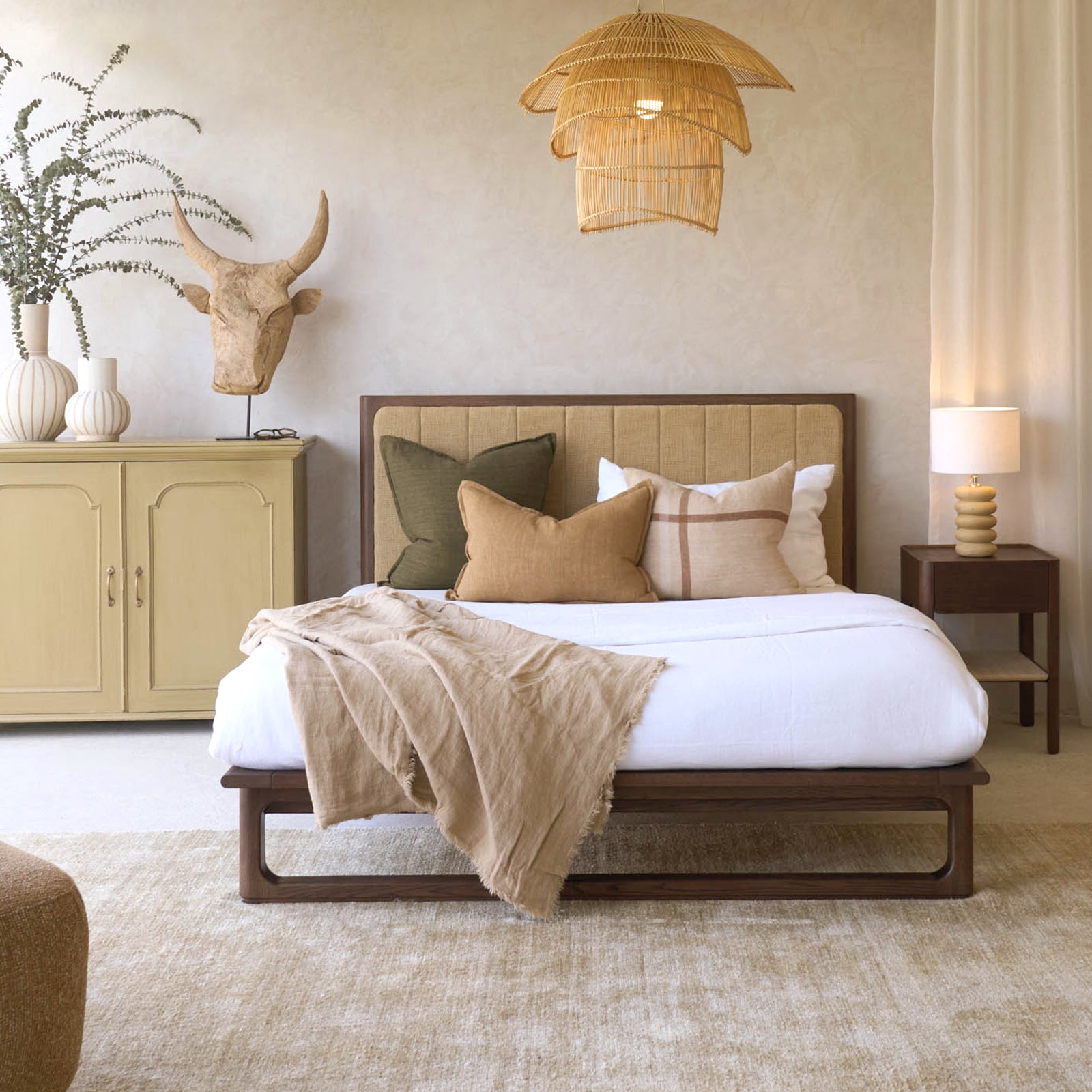 Hover Bed Frame | Oak - Pecan (Singapore Super Single) – Originals ...