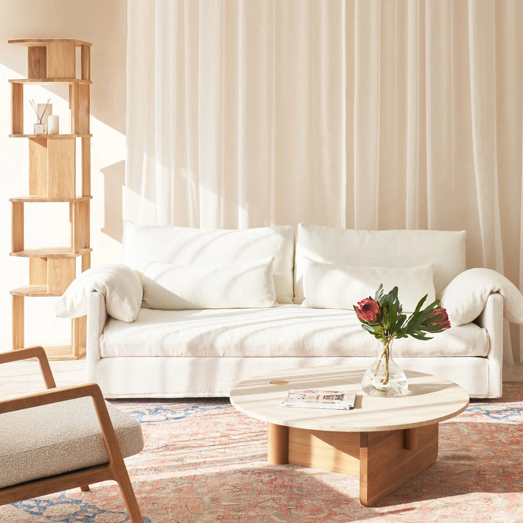 Island Fabric Sofa | Flanders White – Originals Furniture