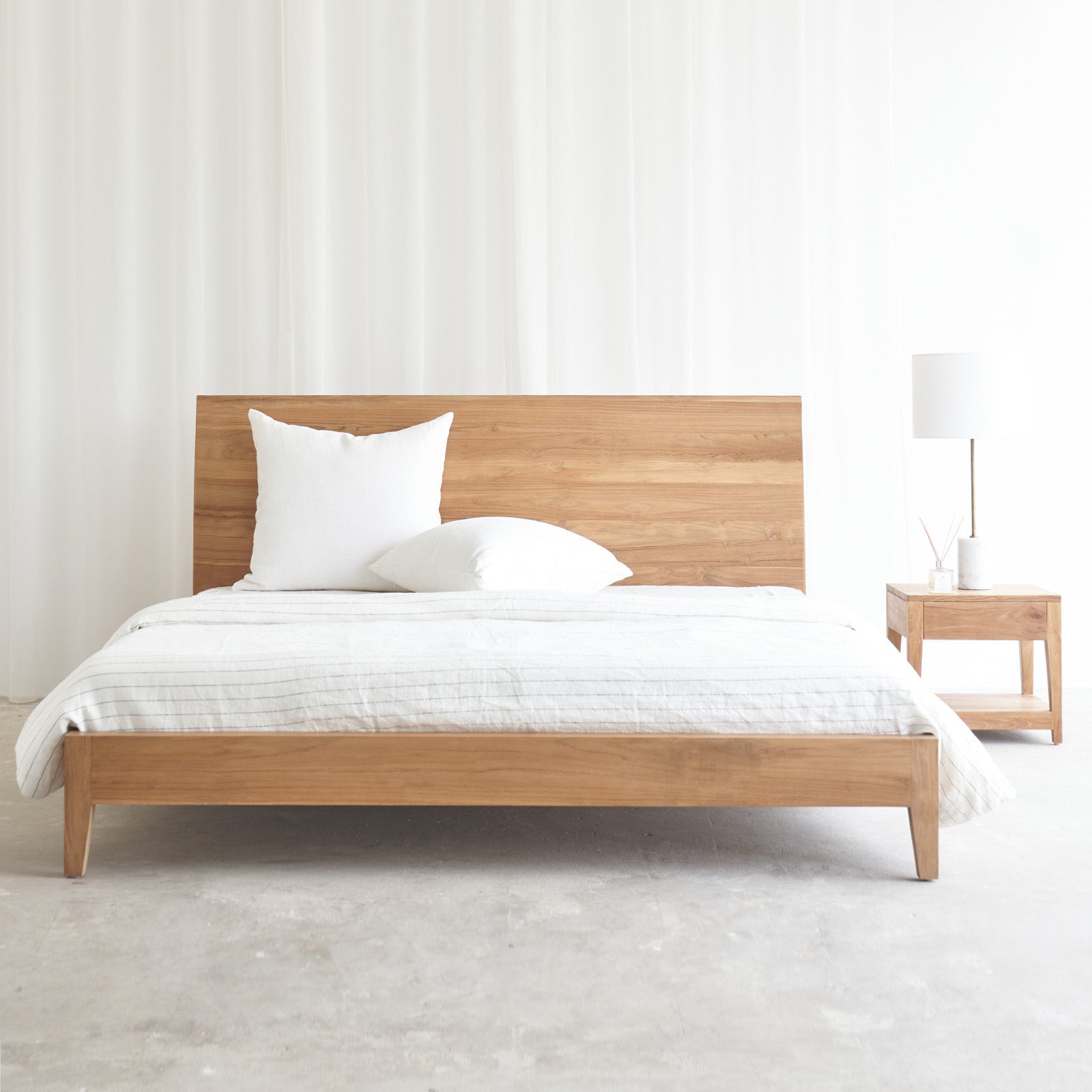 Arc Bed Frame | Teak – Originals Furniture