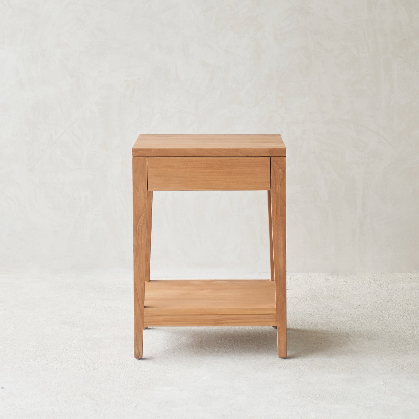 Catalina Bedside Table | Teak (63cm) – Originals Furniture