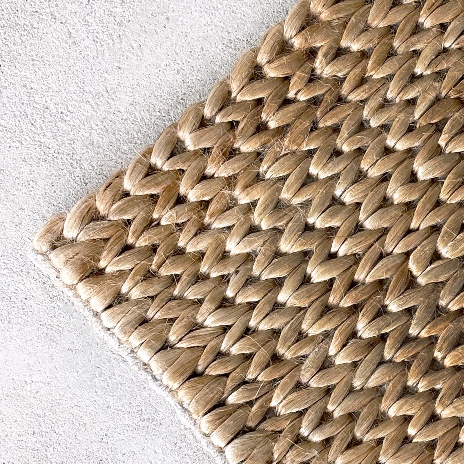 Andrea Large Knot Hemp Rug | Natural – Originals Furniture