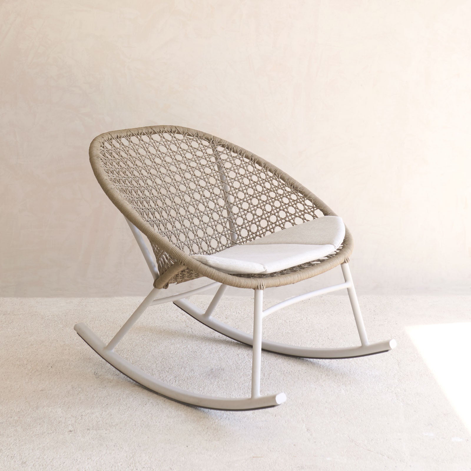 Helen Outdoor Rocking Chair | Camel (75cm) – Originals Furniture