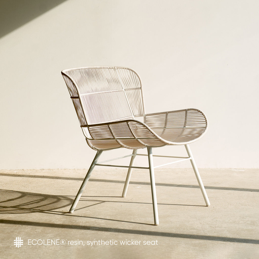 Rose Outdoor Lounge Chair | Chalk – Originals Furniture