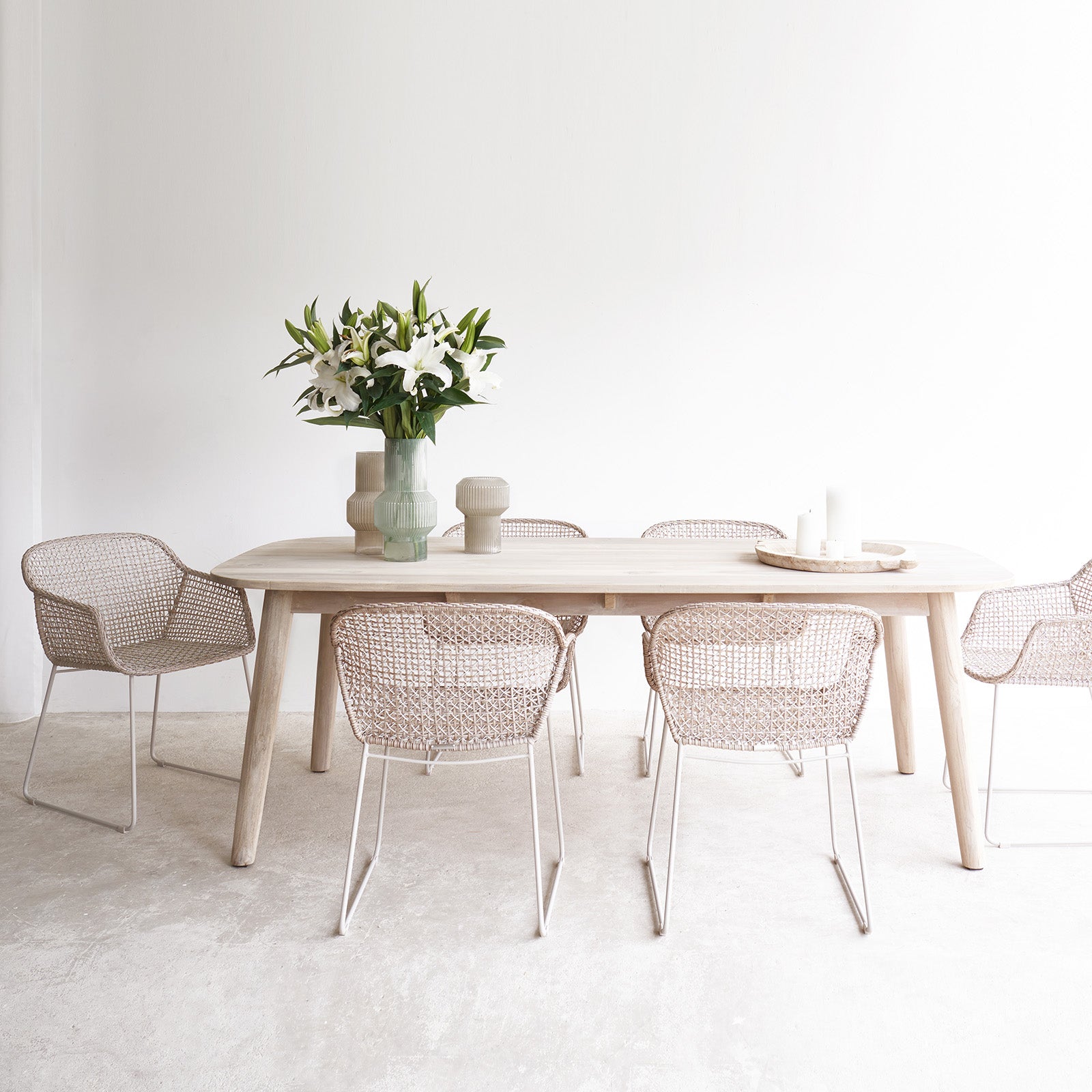 Violet Outdoor Dining Chair | Linen – Originals Furniture