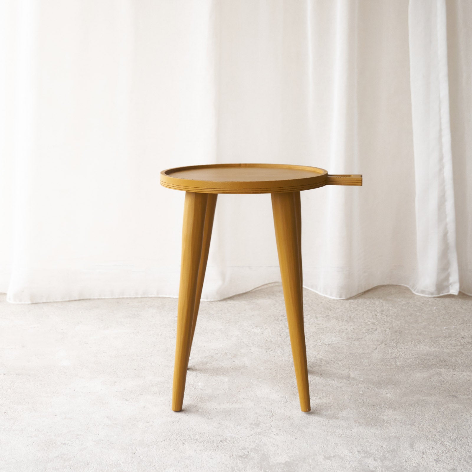 Unique Tribal Home Accessories | Yellow Tray Side Table - From $480 ...