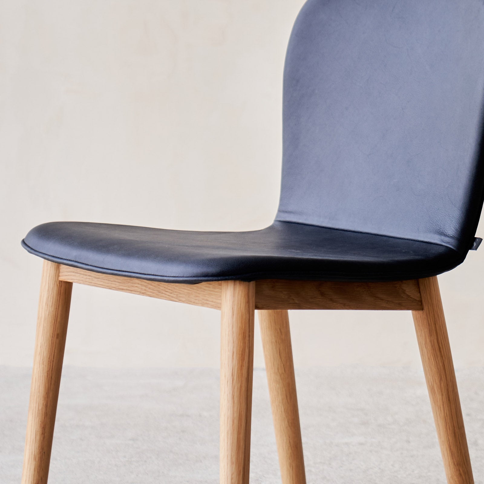 Puddle Dining Chair | Oak Frame - Bespoke Leather – Originals Furniture