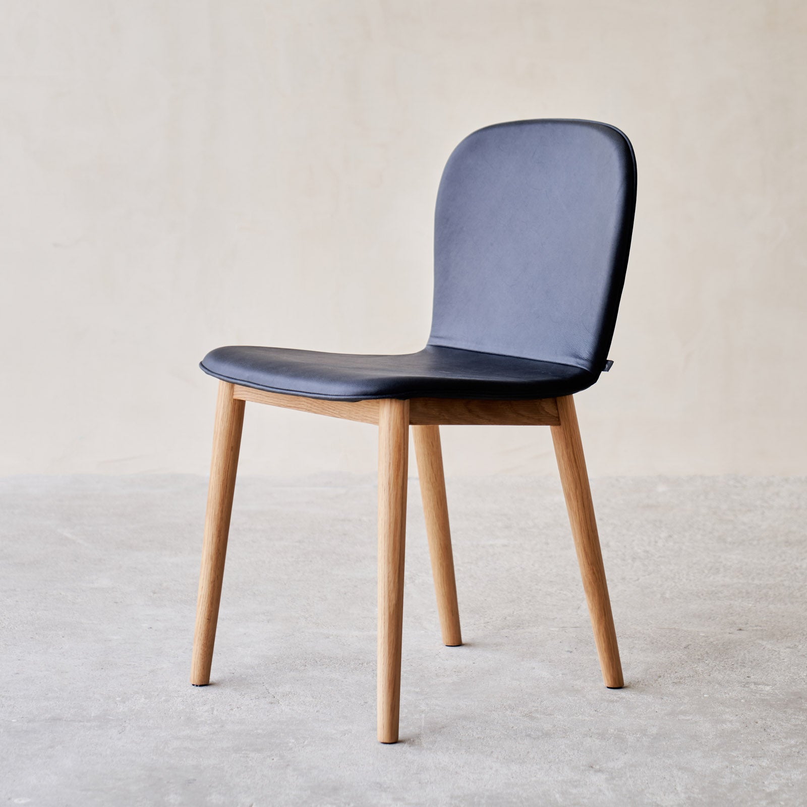 Puddle Dining Chair | Oak Frame - Bespoke Leather – Originals Furniture