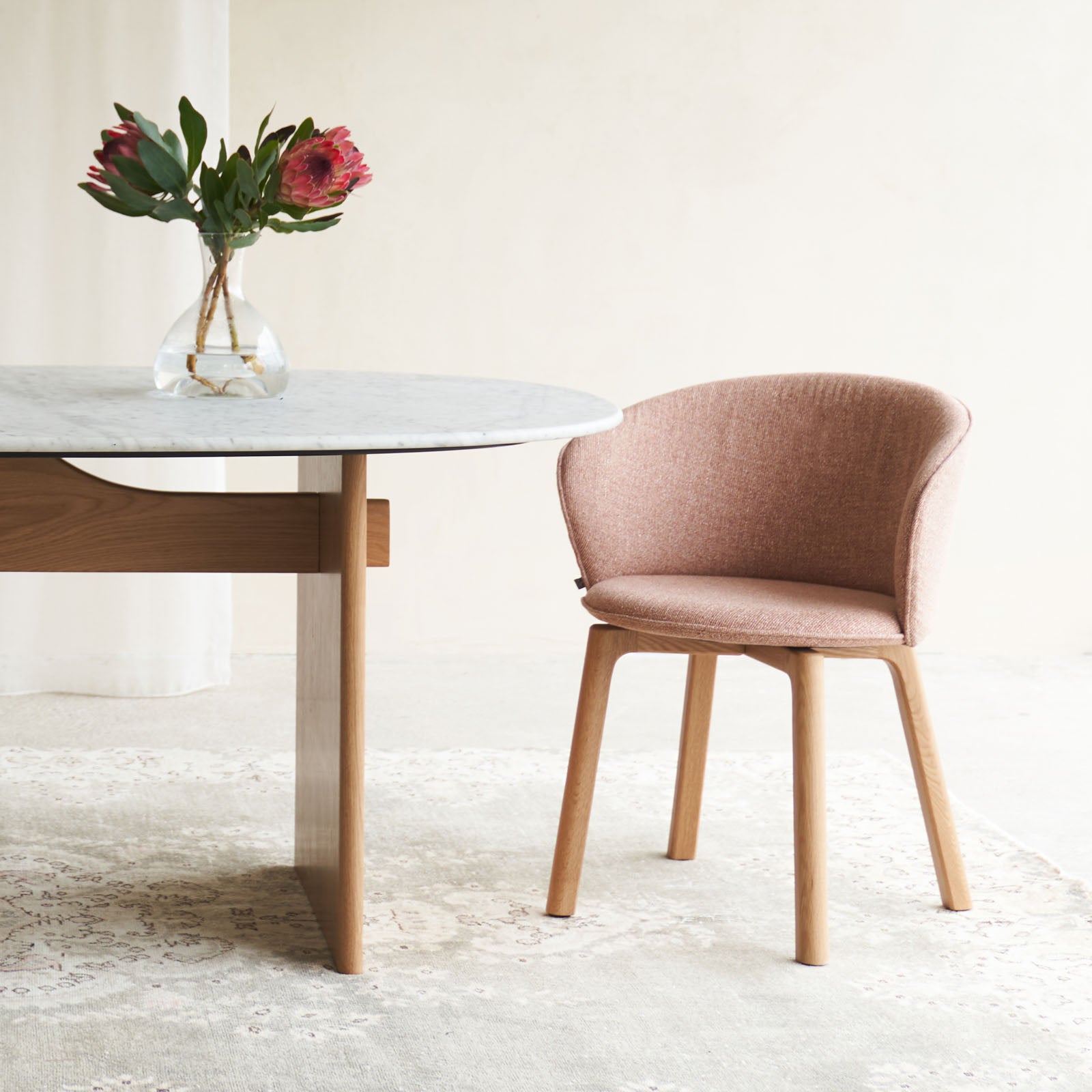 Glide Dining Chair | Oak - Cat's Paw – Originals Furniture